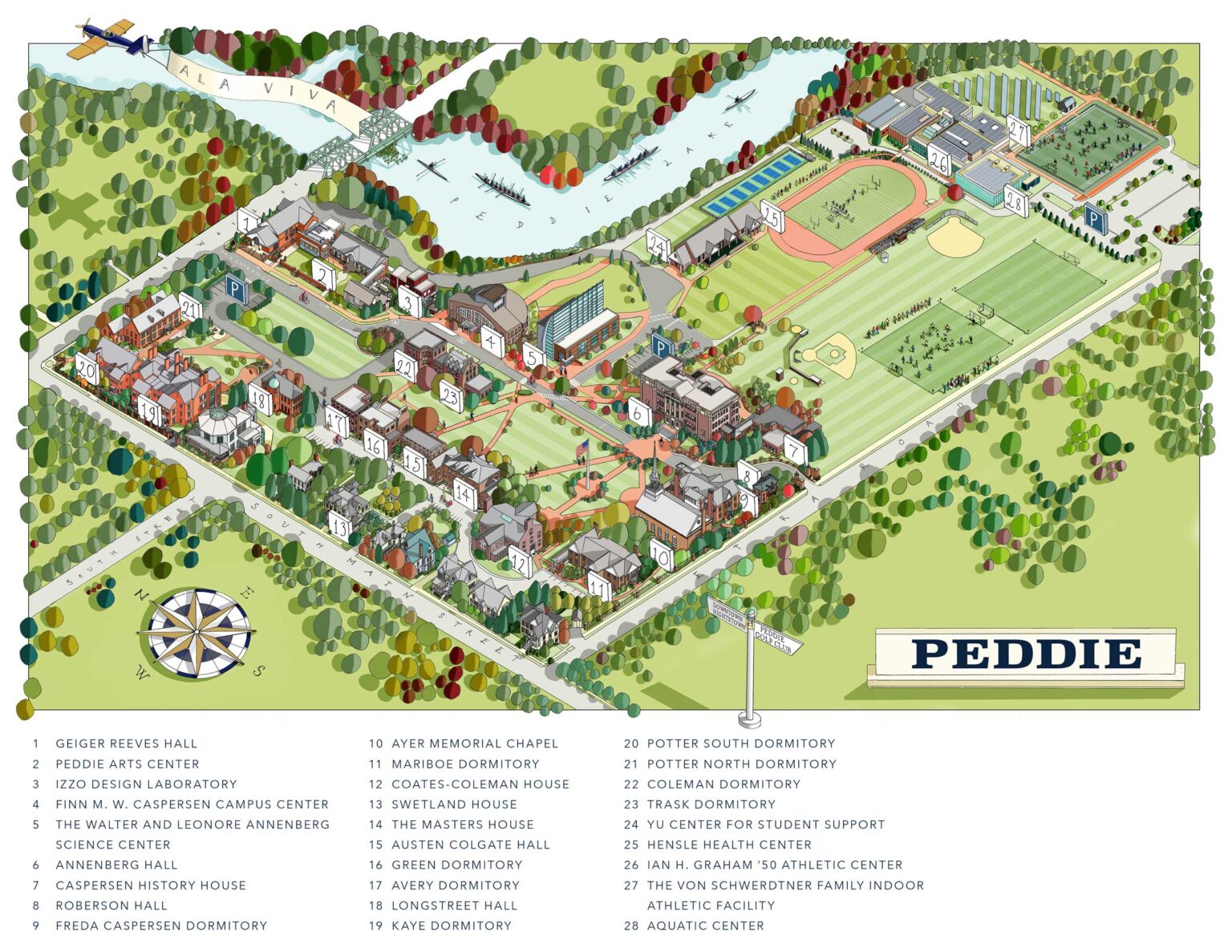 The Peddie School | Directions and Campus Map - The Peddie School